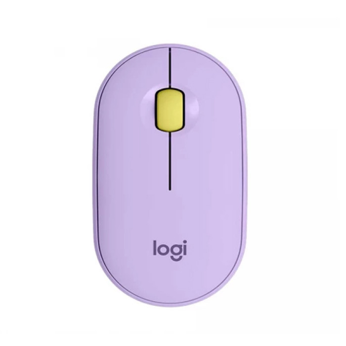 Logitech M350 Pebble Lavender Lemonade Wireless MousePrice in BD